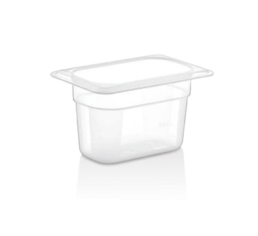 GN Container / 1/9 / 100mm / 0.75L / PP - Euronova